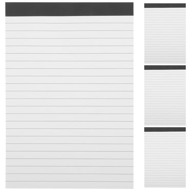 Small Stationery: Walmart Plain Notepads, Blank Note Pads, 50 Sheets ...