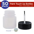 TCP Global 1oz Touch-Up Paint Bottles with Child Safety Lids (100-Pack ...