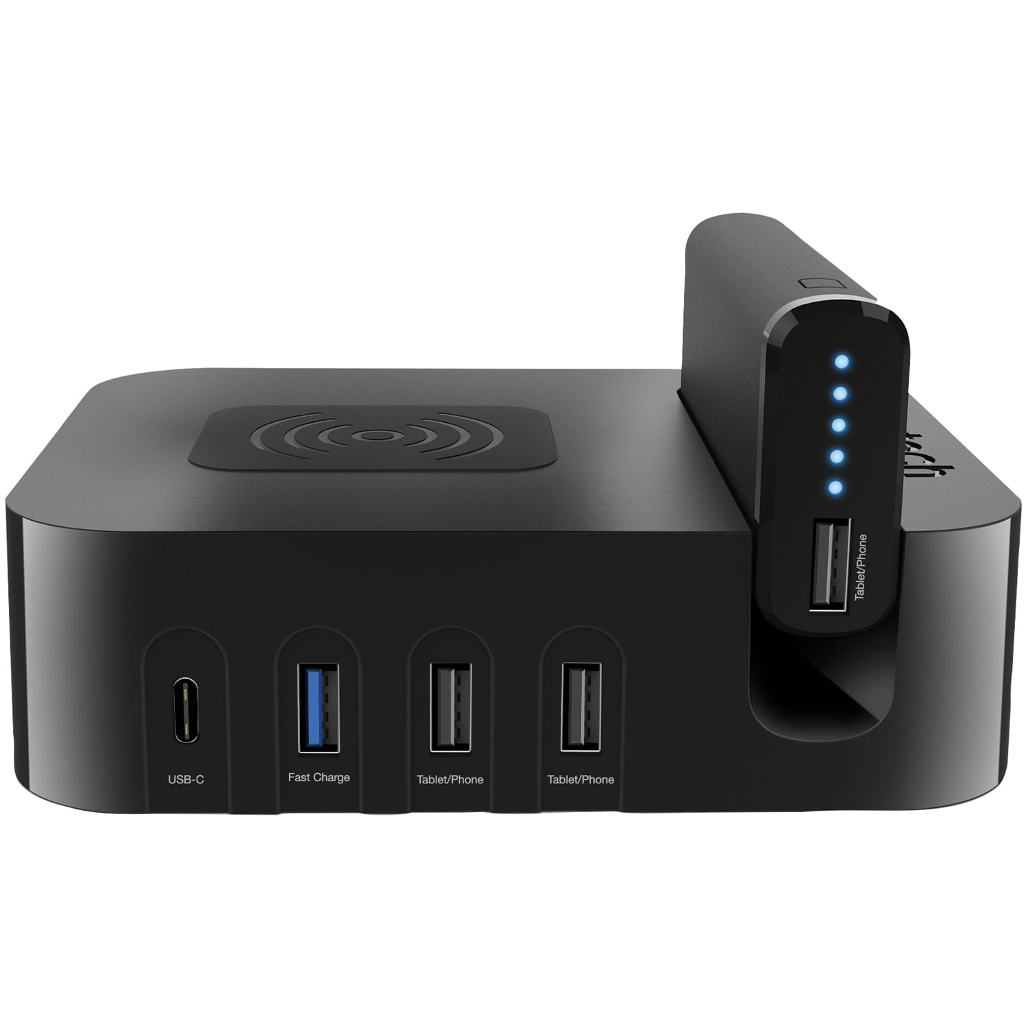 Naztech Ultimate Power Station Black (14485-HYP) - Walmart.com