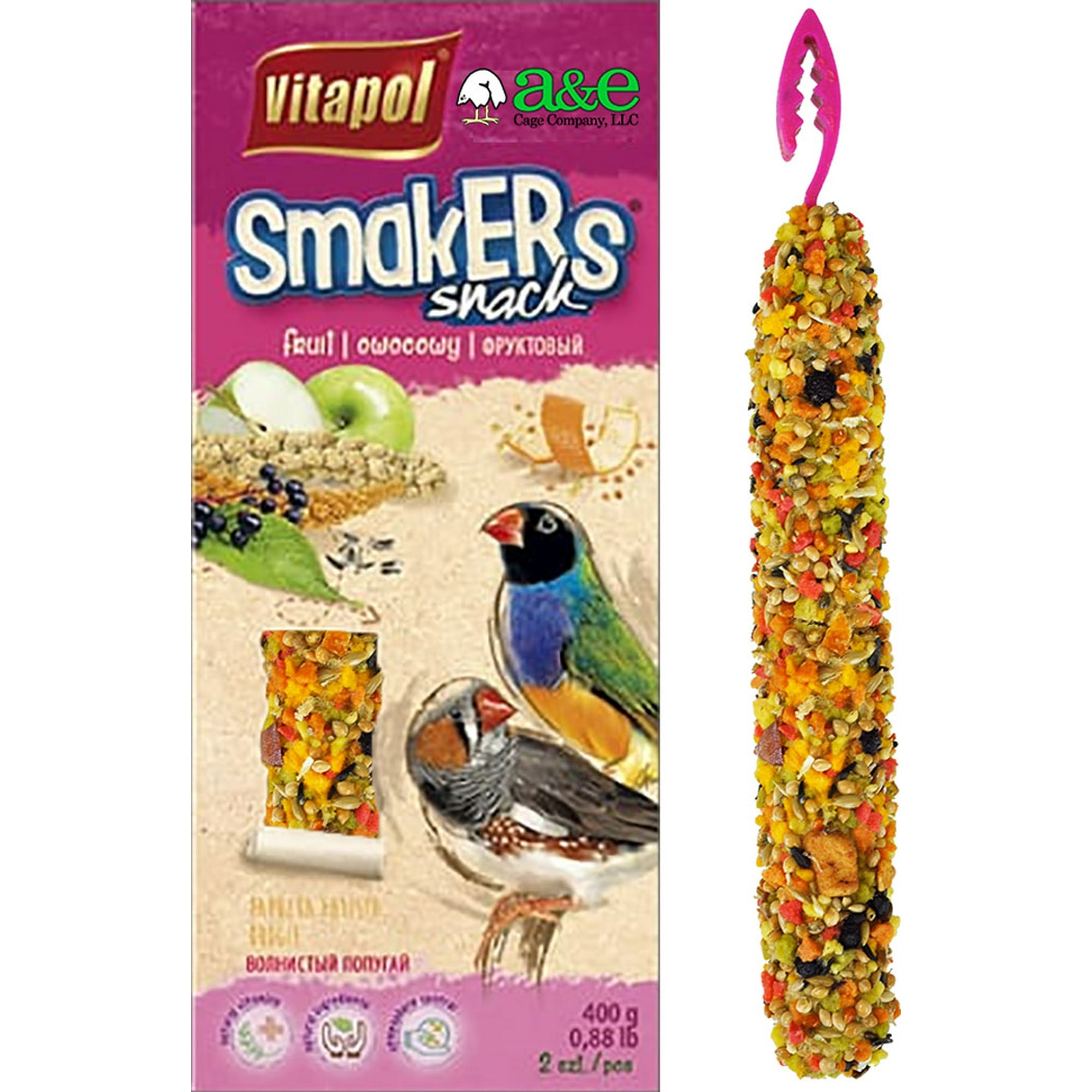 Click here for A & e Cage Co. Smakers Zebra Finch Treat Sticks -... prices