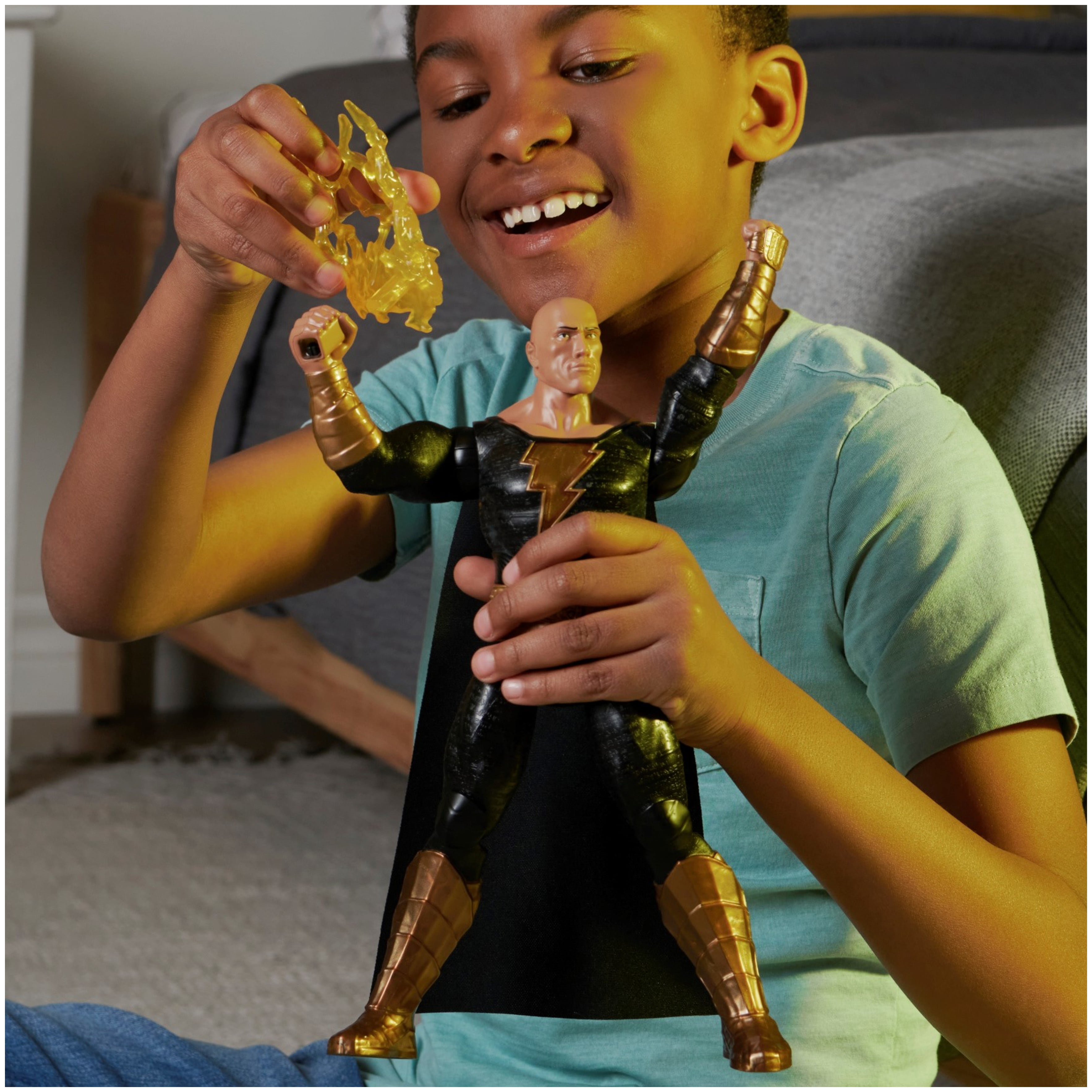 Buy DC Comics, Power Punch Black Adam 12-inch Action Figure Online at ...