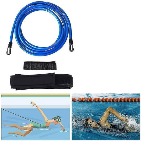 Swimming Pool Adjustable Swimming Strap 4m Elastic Rope Swimming ...