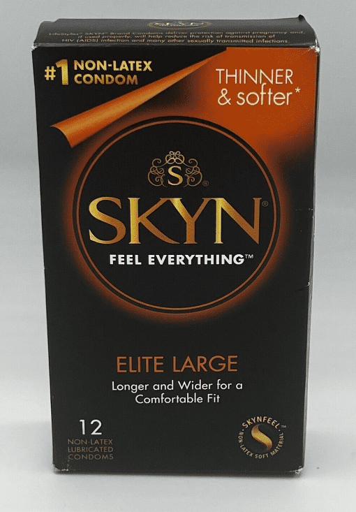 SKYN Feel Everything Elite LargegLubricated Non-Latex Longer &Wider ...
