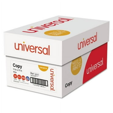 Universal Economy Office Copy Paper, 92 Bright, 20lb, 8.5 x 11, White ...