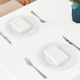 2 Pack Rectangle Tablecloth 52x70 Inch, Water Resistant Wrinkle Free ...