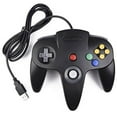 USB 2 Pack Classic Nintendo 64 Controller N64 Wired USB PC Game Pads ...