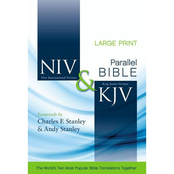 Side By Side Bible PR NIV KJV Large Print Hardcover Walmart side-by-side-bible-pr-niv-kjv-large-print-hardcover-walmart