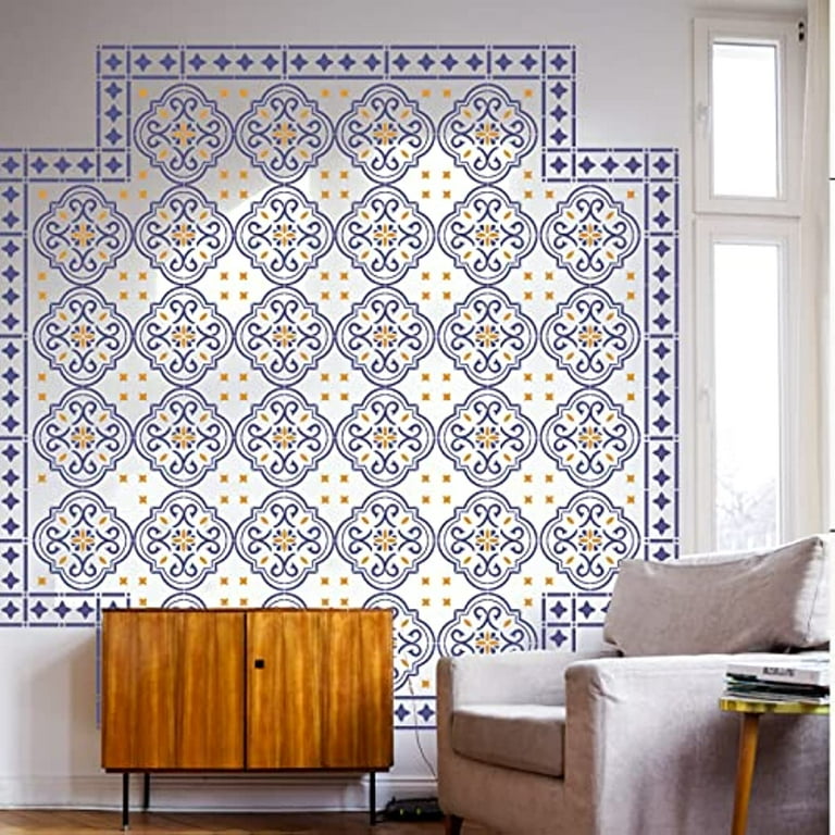 Moroccan Tile Stencil