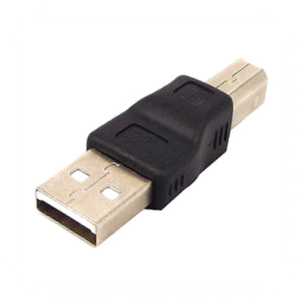 IEC M2458 USB Adapter A Type Plug to B Type Plug - Walmart.com
