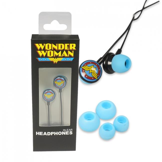 Wonder Woman 802173 Wonder Woman Ear Bud Headphones - Walmart.com
