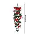 Artificial Rose Vine Garland 100cm Hanging Floral Decor Silk Flowers ...