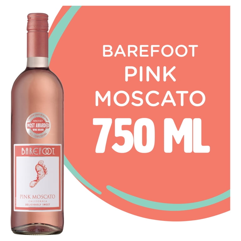 Mini Botella De Moscato Barefoot