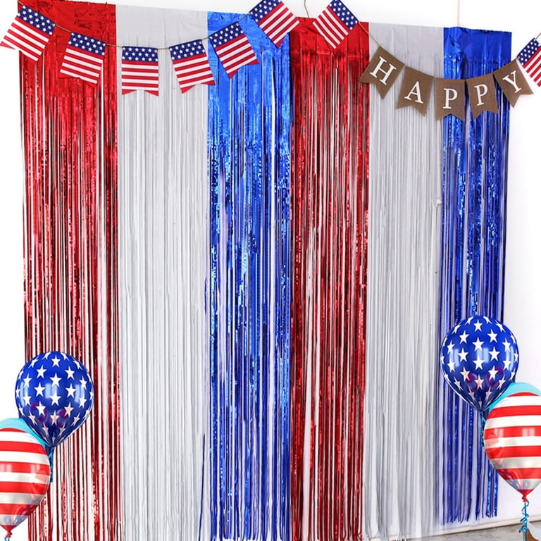 Birthday Invitations Red Curtains