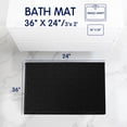 Bathroom Rugs 24" X 36" Chenille Bath Rug Soft Short Plush Mat Shower ...