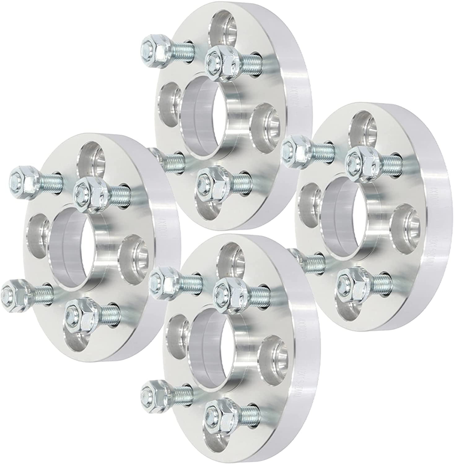 cciyu Wheel Spacers Adapters 4x100 12x1.5 54.1 20mm Appropriate for ...