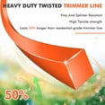 Eyoloty 12 pack Universal Pre-Cut Twisted Line, 0.095 in. x 183 ft ...