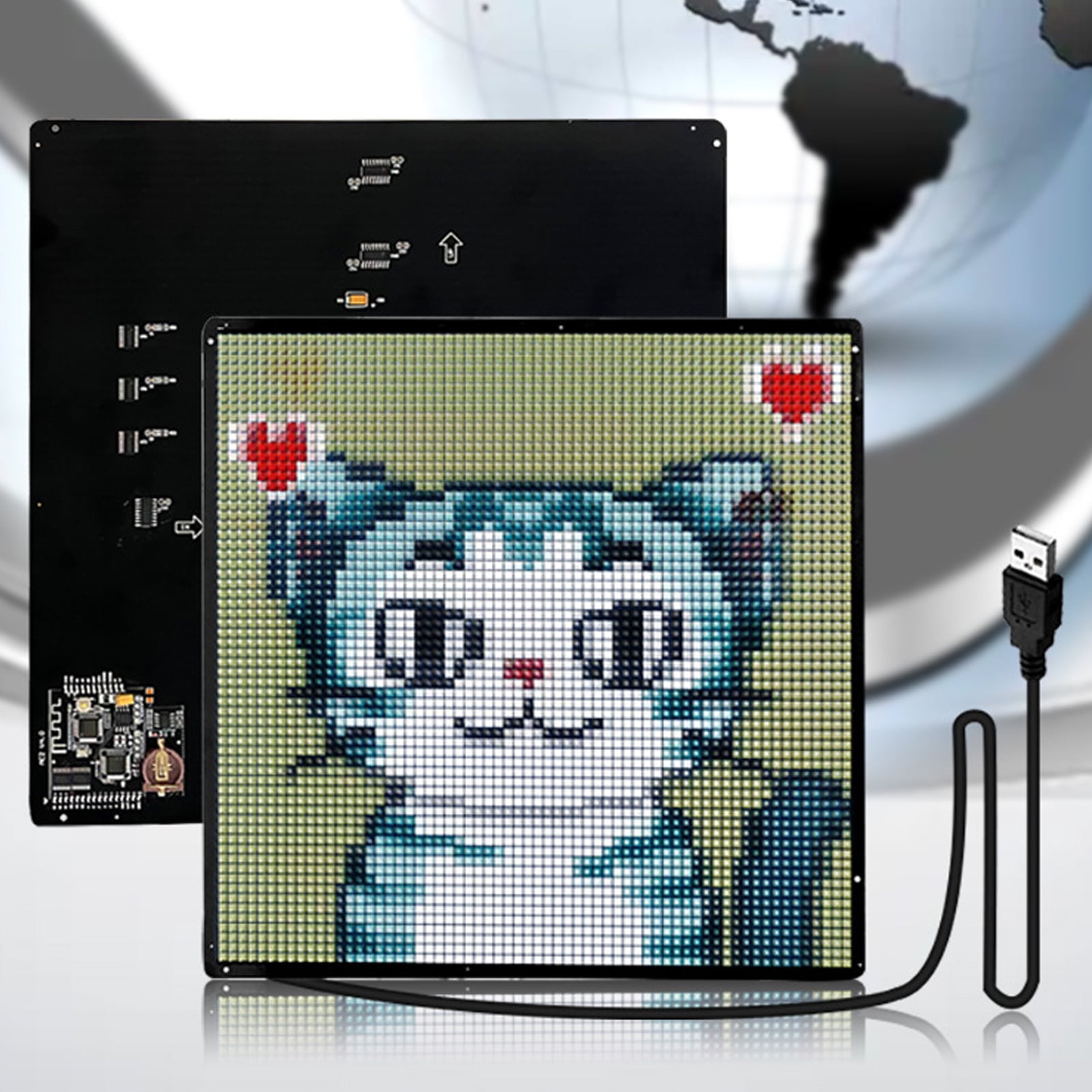 Señal de la ventana LED, panel LED de Desplazamiento Bajo Consumo Bajo ...