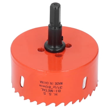 Hole Saw Guide - 6 Pack (1/8", 1/2”, 5/8") - Center, Cut, Enlarge Clean ...