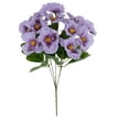 Artificial Geranium Begonia Flower Bouquet Wall Decor for Wedding Home ...