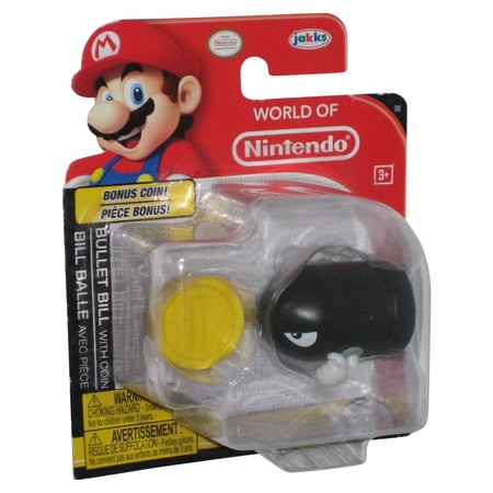World of Nintendo Super Mario Bros. (2015) Jakks Pacific Bullet Bill ...