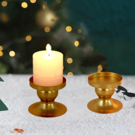 Zeus Practical Candlestick Romantic Metal Elegant Candle Holder for ...