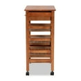 Baxton Studio Crayton Kitchen Cart - Walmart.com