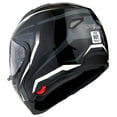 1Storm Motorcycle Street Bike Modular/Flip up Dual Visor/Sun Shield ...