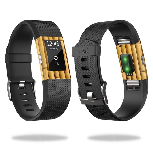 MightySkins FITCHAR2-Bamboo Skin for Fitbit Charge 2 Wrap Cover Sticker ...