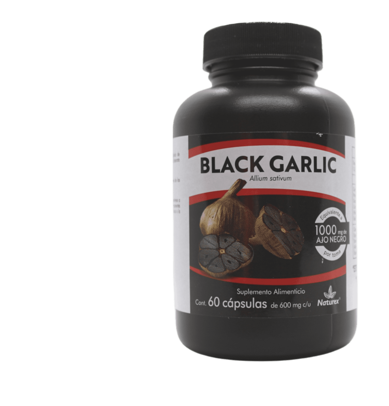 Ajo negro NATUREX cápsulas 600 MG C/60 | Bodega Aurrera en línea
