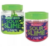 Sour Slime Edible Liquid Candy, Green Apple Flavor, 3.5 Ounce Jar ...