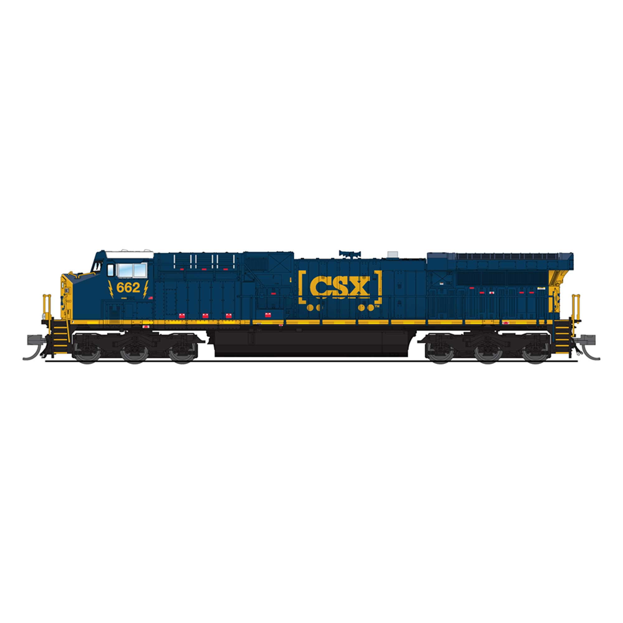 Broadway Limited Imports N GE AC6000 Paragon3 CSX #662 BLI6274 N Locomotives - Walmart.com