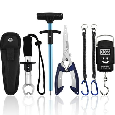 Realtree 7 Piece Angler's Collection Fishing Kit with Multi Tools and ...