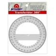 Acrimet 360º Degree Protractor Premium, Clear Crystal Color, Plastic ...