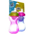 Nuby Easy Grip Sippy Cups Transition for Baby, Trainer Sipeez 6+m, 10 oz, 2.0 PACK - Walmart.com
