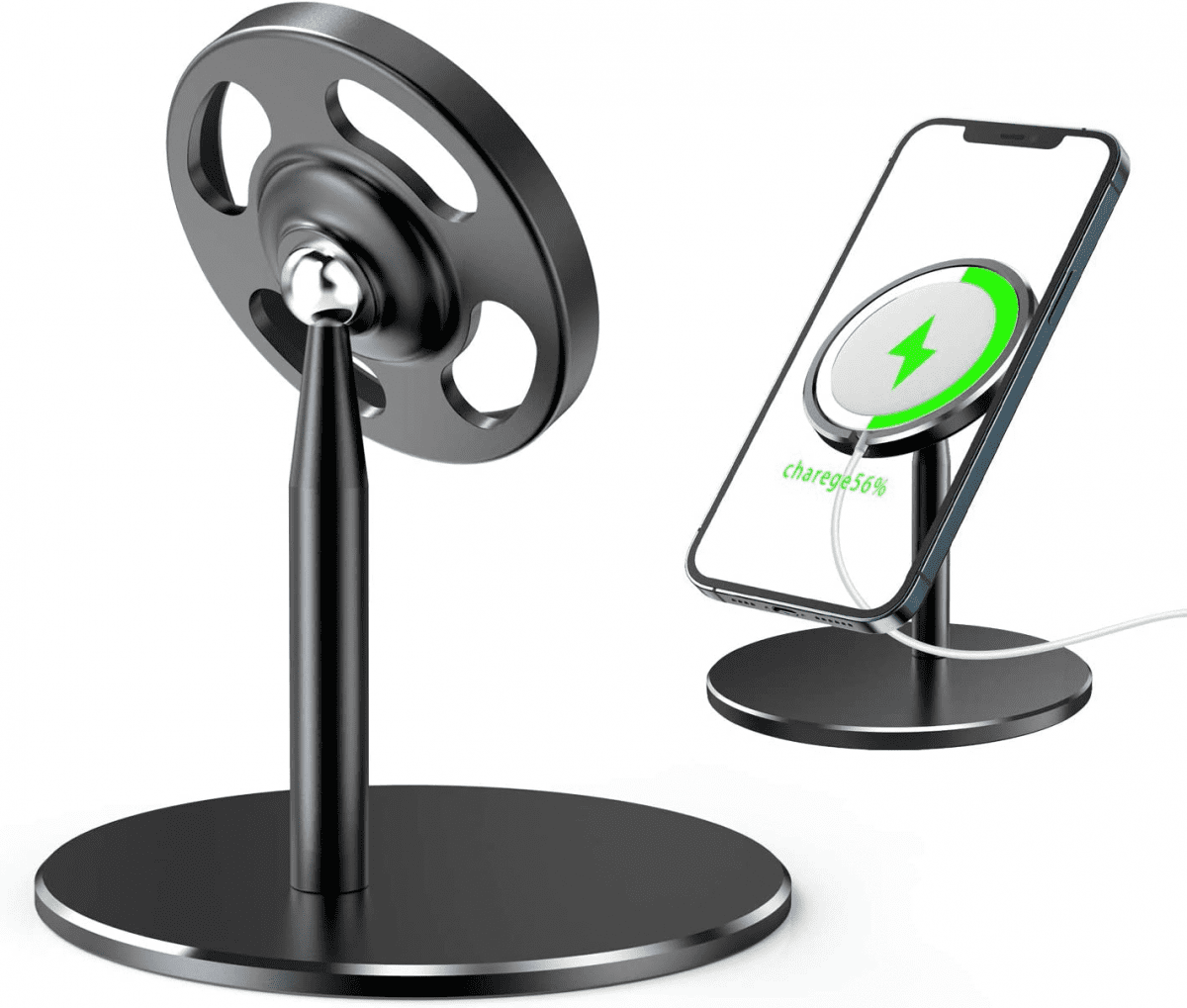 Aluminum Cell Phone Stand for MagSafe Charger,Compatible with Apple ...