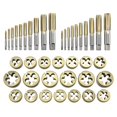 Neiko 00916A 45 Piece SAE Pro-Grade Large-Diameter Titanium Tap & Die ...