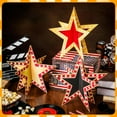 18 Pcs Large Star Centerpieces for Movie Night Party Decorations 12inch ...