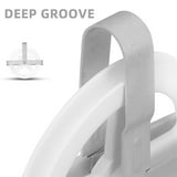 MLINS 2pcs Cloth Drying Rope Pulley Clothes Rope Pulley For ...