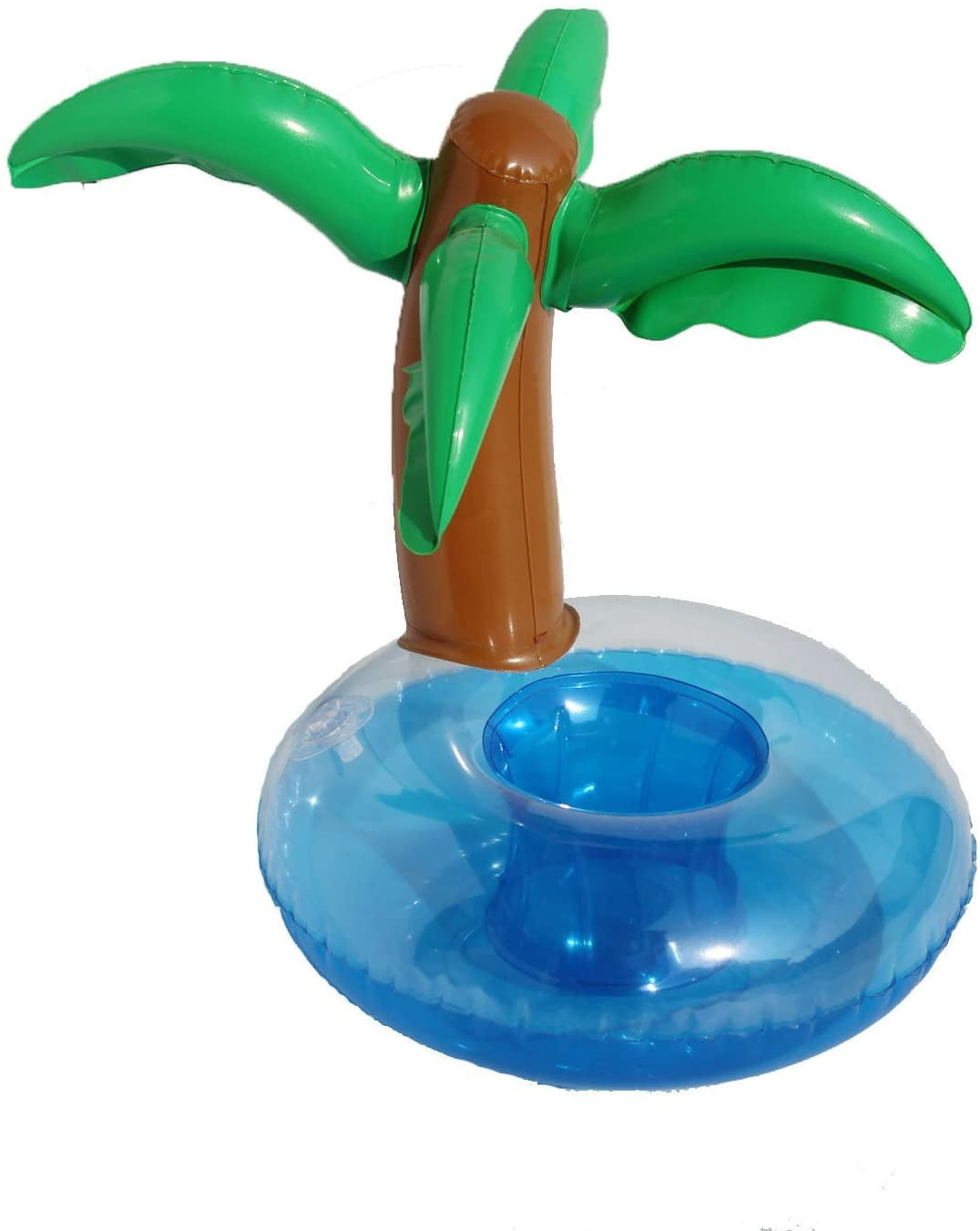Inflatable Coconut Tree Palm Trees Drink Holders Drink Floaties, Pool ...