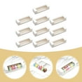 CCOCC 10 Pcs Window Transparent Paper Box Cookie Boxes Cake Containers ...