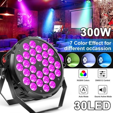 DJ Wedding Venue Lighting Slimpar 38 56 64 LED Up Light Cover ...