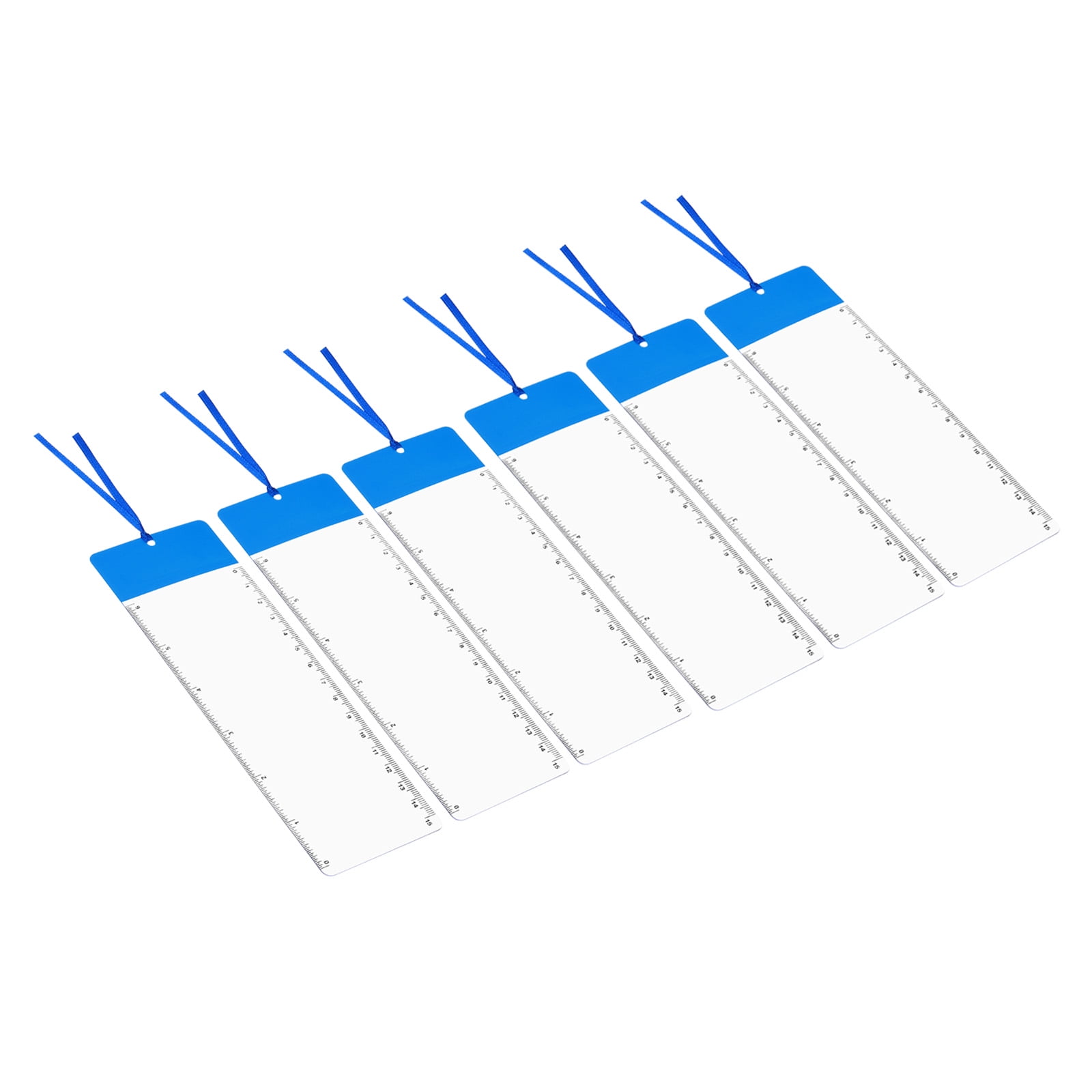 Uxcell Bookmark Magnifier with Ruler 3X Magnifying Sheet Page Magnifier ...