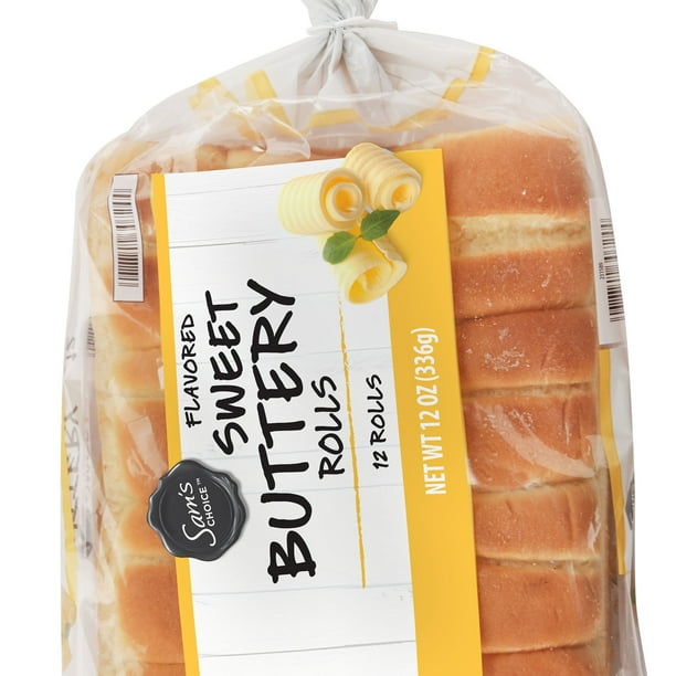 Sam's Choice Sweet Buttery Rolls, 12 Oz, 12 Count - Walmart.com