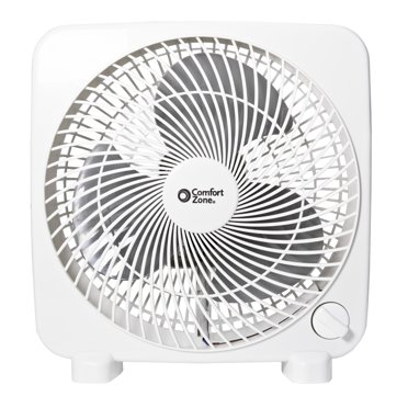 BLACK+DECKER Mini Box Fan – Tabletop Quiet 9 Inch Desk Box Fans ...