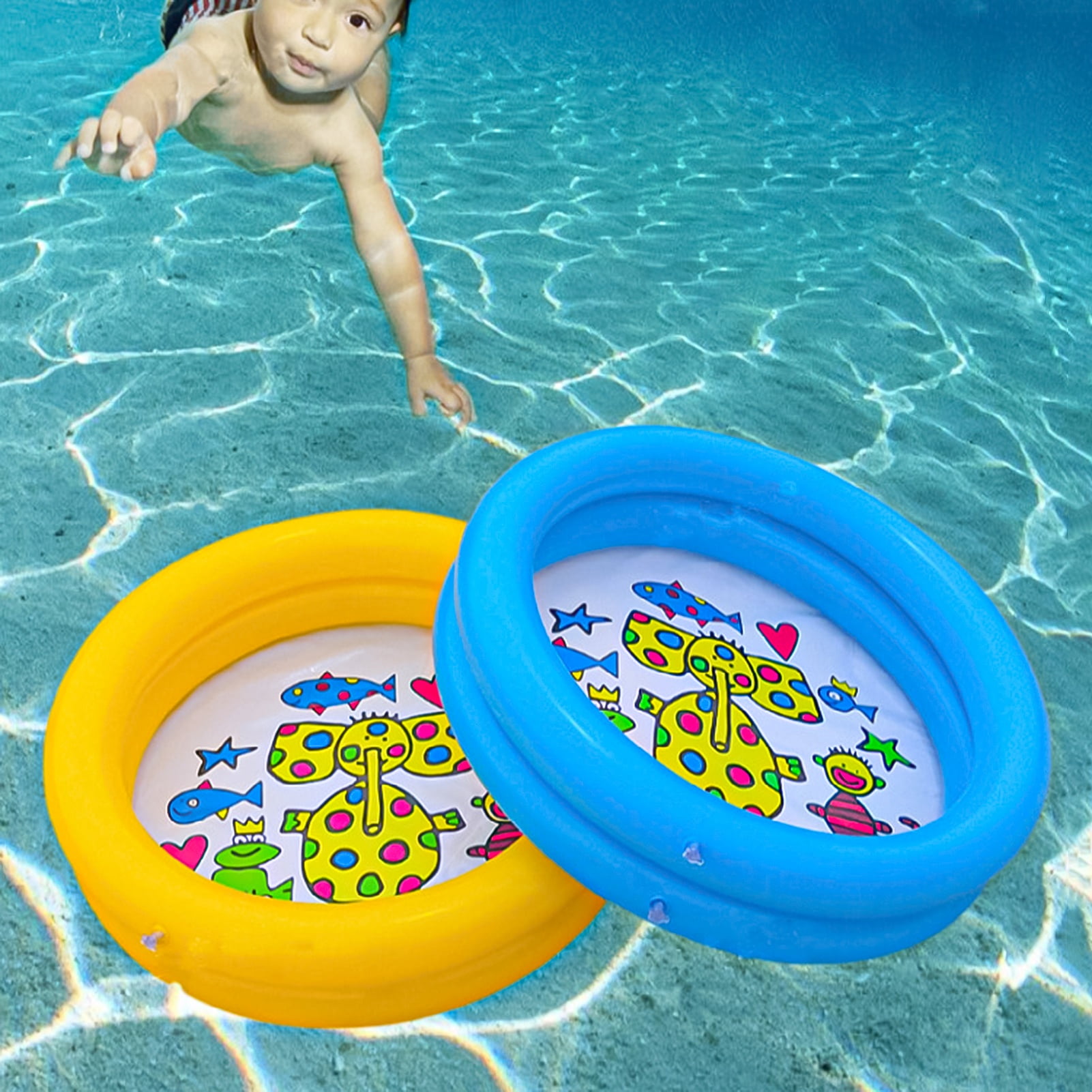Travelwant Inflatable Kiddie Pool for Kids - Kids Pools for Backyard ...