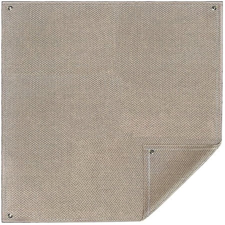 Fire Pit Mat Barbecue Mat Gas Grill Fire Mat Heat Resistant Mat Easy To ...