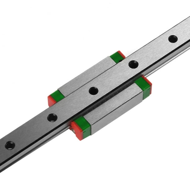 Linear Motion Rail, MGN12H Steel Linear Rail Linear Motion 1000mm Length 12mm Width Slide Block ...