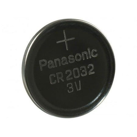 Panasonic PANASONIC-CR2032-BULK 220mAh 3V Lithium Primary Coin Cell ...