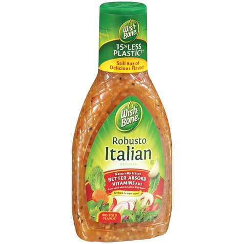 Wish-Bone Robusto Italian Salad Dressing, 8 oz - Walmart.com