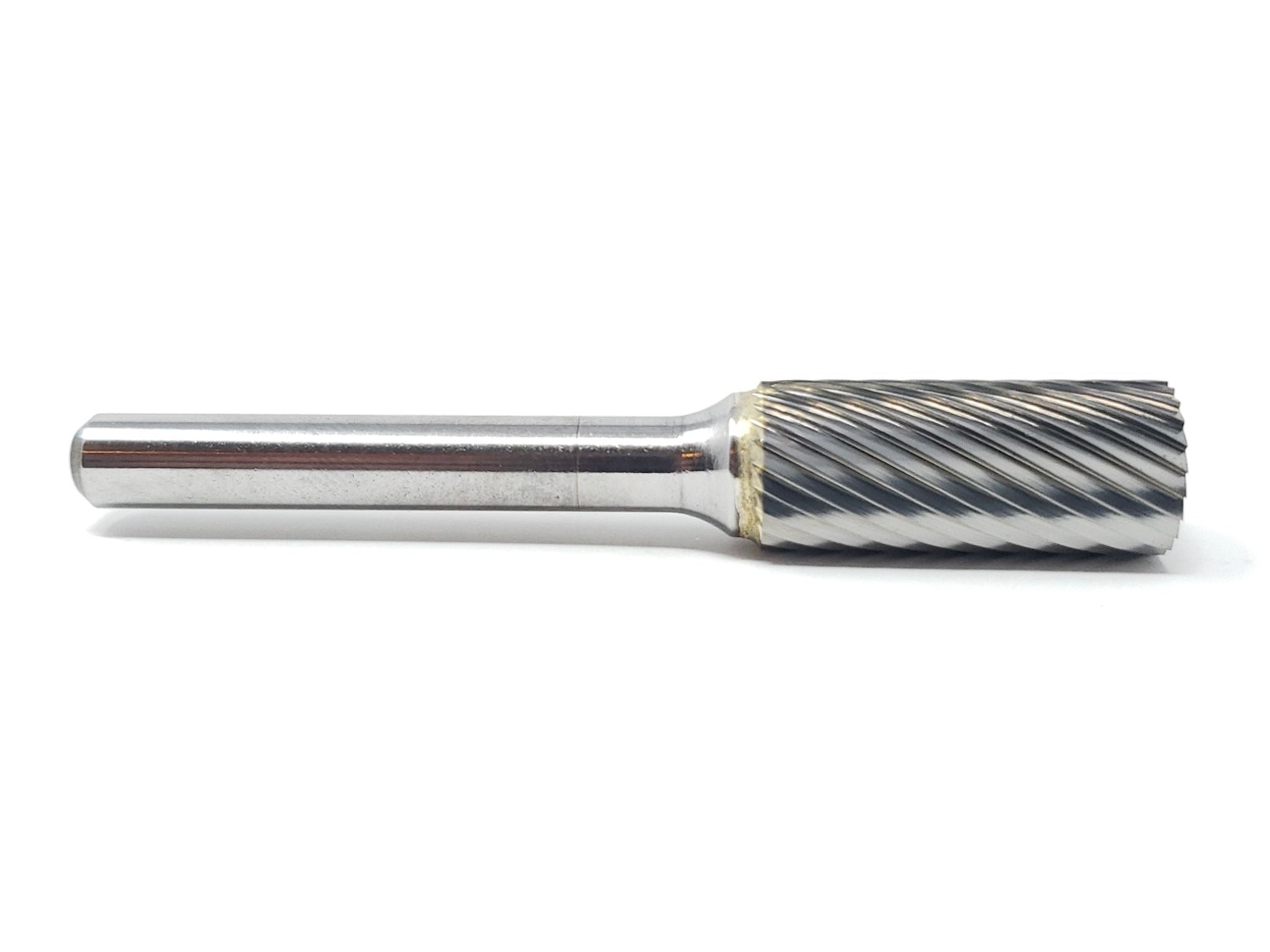 SA-4 Single Cut Cylindrical 7/16" x 1" Carbide Burr Bur Tool Die ...
